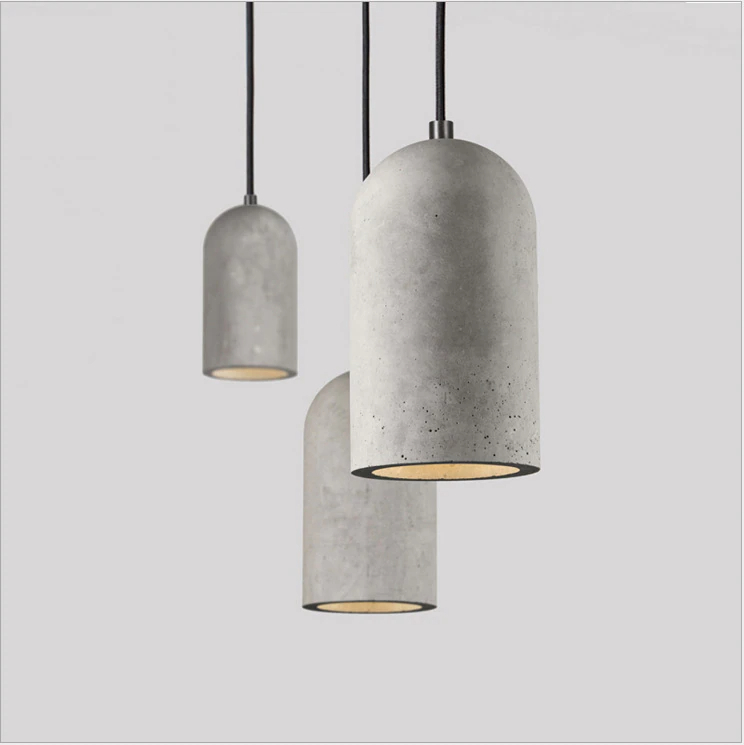 Cement LED Pendant Hanging Lamp Lights - Lofti.City